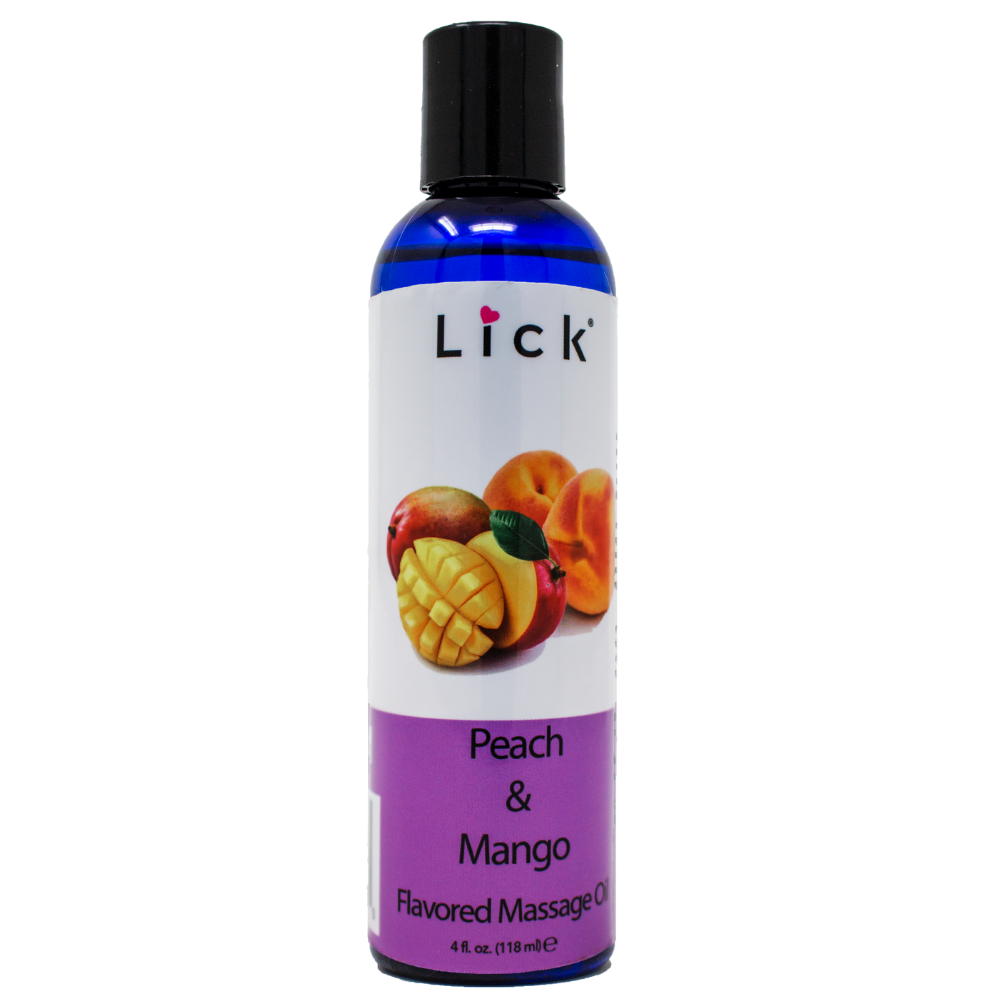 Peach and Mango Flavored Massage Oil – Lickgoods.com
